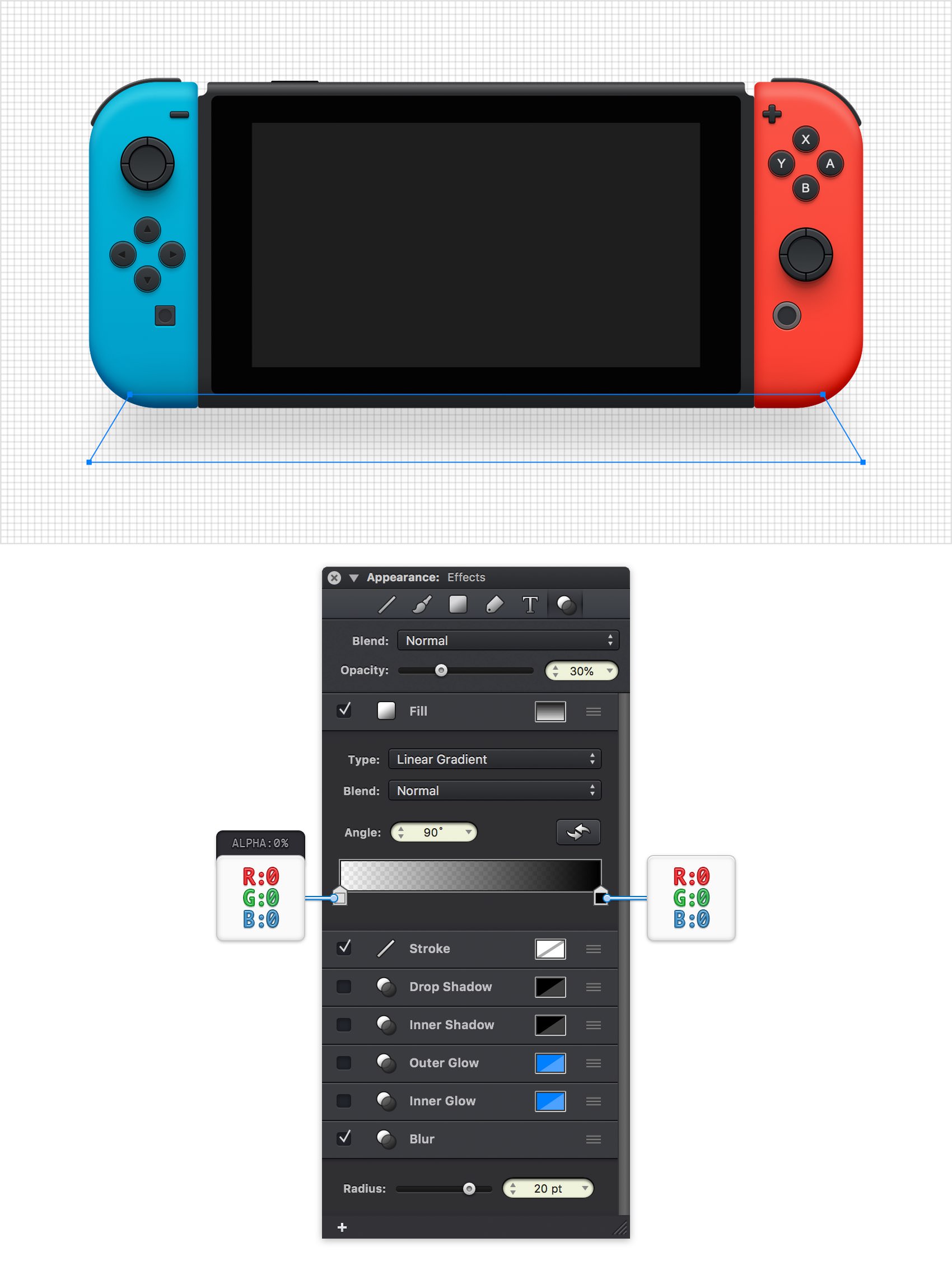 Graphic - Create a Nintendo Switch Illustration